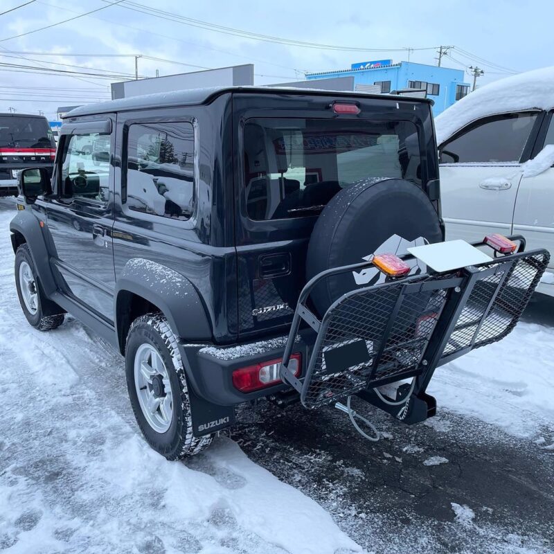 JB74ジムニーにヒッチメンバーと、ヒッチキャリア取付けました(^^) | FAD★STARt