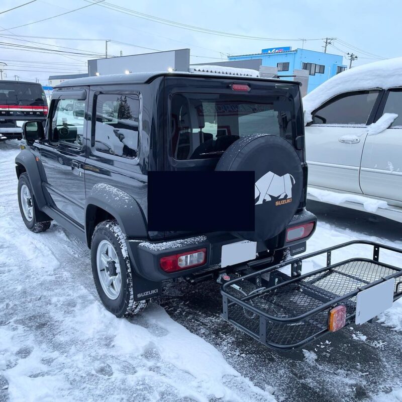 JB74ジムニーにヒッチメンバーと、ヒッチキャリア取付けました(^^) | FAD★STARt